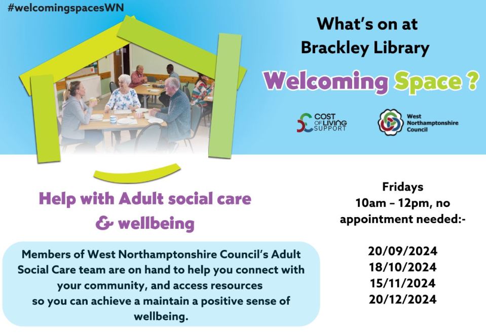 Brackley Library Welcoming Space | West Northants SEND IASS