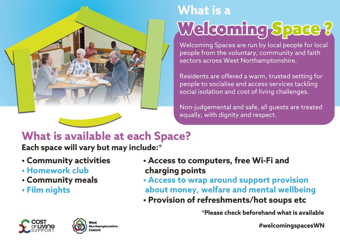 Welcoming Space 1 | West Northants SEND IASS